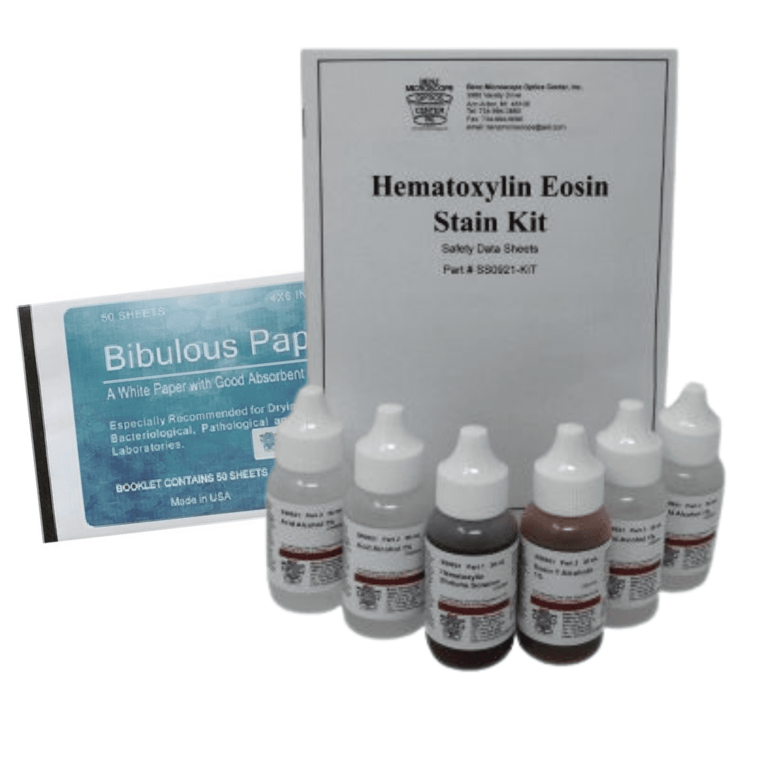 Benz Microscope H&E Stain Kit, Hematoxylin (Ehrlichs) Eosin - Benz ...