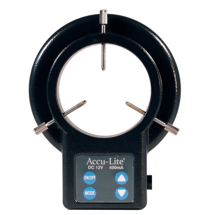 Accu-Lite® Dimmable LED Microscope Ring Light Illuminator