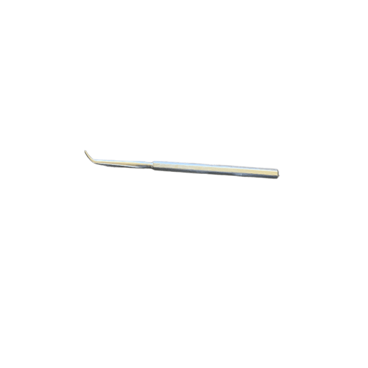 Light Mall Probe, Steel, Angled, Semi-Blunt Tip, 6"