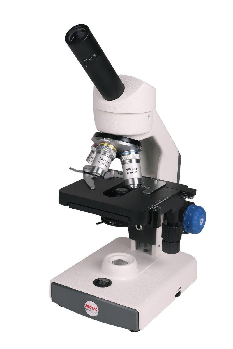 Motic Swift Line M2650 Series Cordless Compound Microscope, Monocular