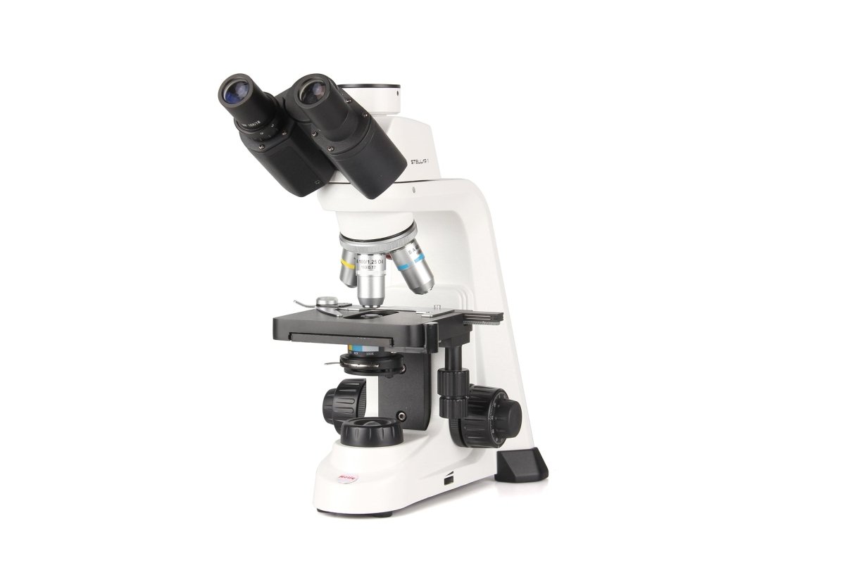National Stellar 1 Series Compound Microscopes, Trinocular - Benz ...